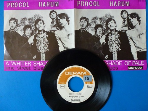 PROCOL HARUM SP VINYLE BELGIQUE A WHITER SHADE OF PALE | eBay
