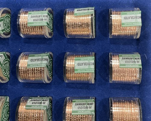 US Presidential Dollar coin collection with uncirculated rolls MINT | eBay