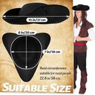 Pirate Hat for Men Women,Pirate Costume Accessories Hat,Colonial ...