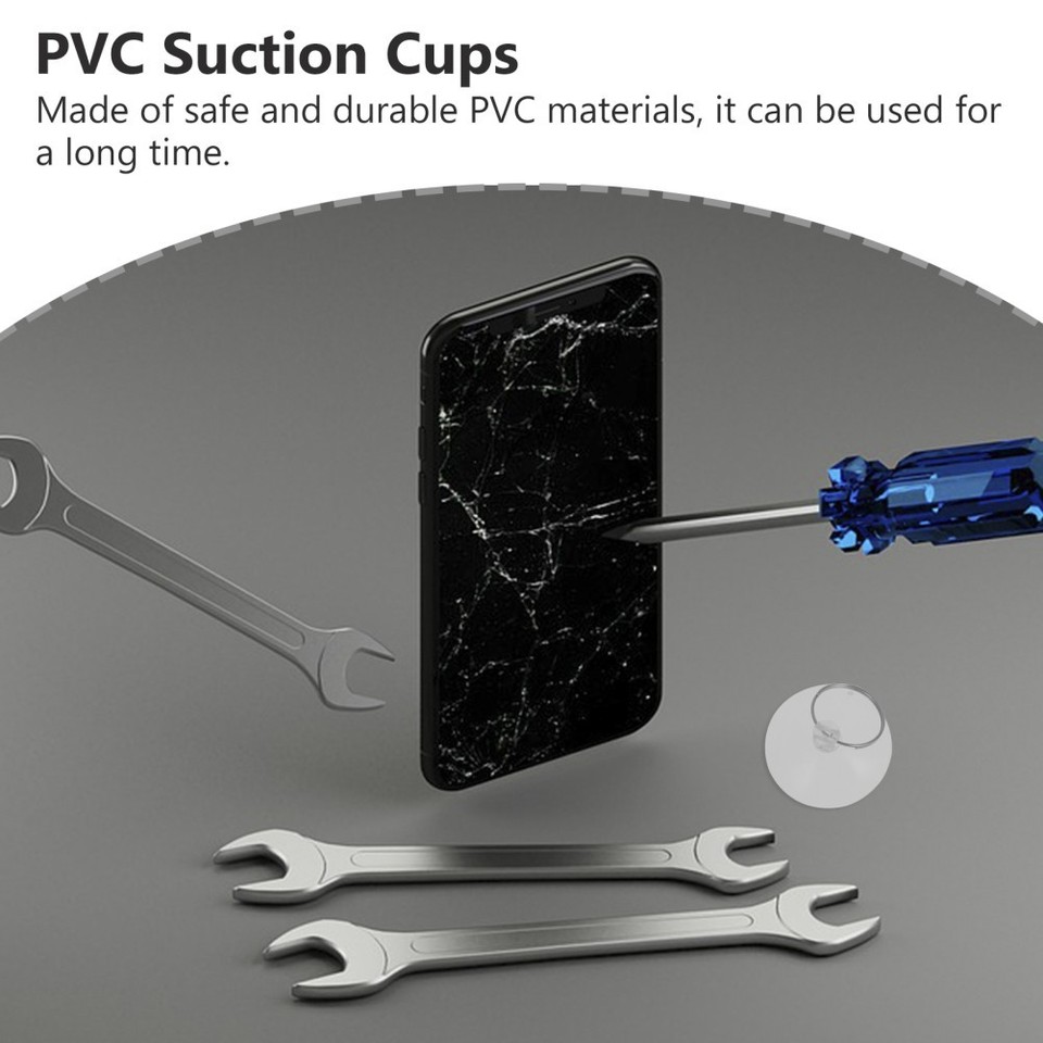 50Pcs PVC Suction Cups Tablet Screen Suction Cups Phone Screen Repair ...
