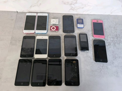 Lot of 17 mix ipod & MP3 player Untested | eBay