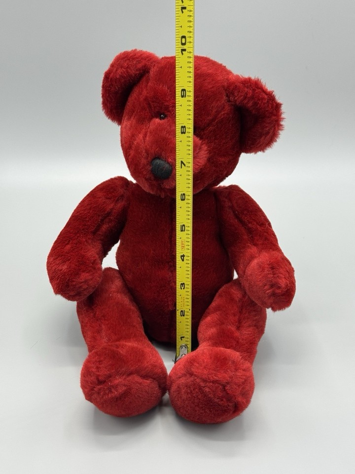 Russ Bears From The Past RUBY The Red Teddy Bear 12” Stuffed Animal | eBay