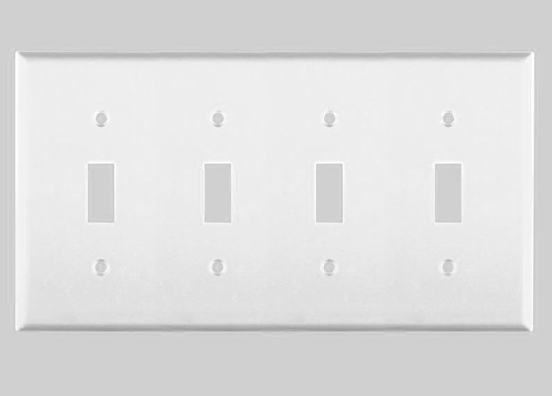 4 Gang Electrical Outlet Covers 4 Gang Switch Outlet Wall Plate Cover