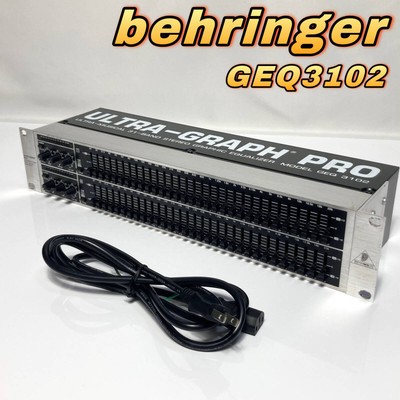 Behringer Graphic Equalizer Ultra-Graph Pro Geq3102 Return Guarantee 5 ...