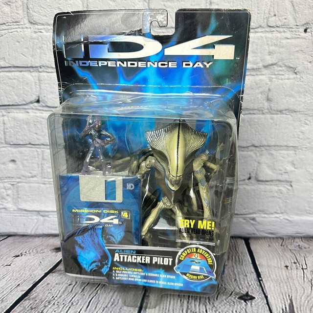 Independence Day Alien Attacker Pilot Trendmasters 1996 Id4 Boxed for ...