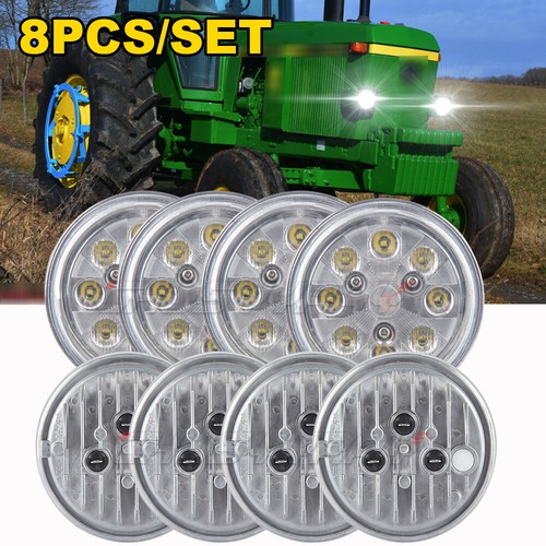 8X Led Conversion Kit For John Deere 40 Series 4040 4240 4440 4640 4840 ...