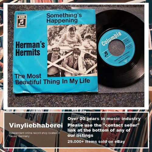 Herman's Hermits - Something's happening 7'' Single Germany | eBay