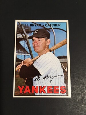 1967 TOPPS BILL BRYAN, #601, NM/MT (Free Shipping On Any 3!) | eBay