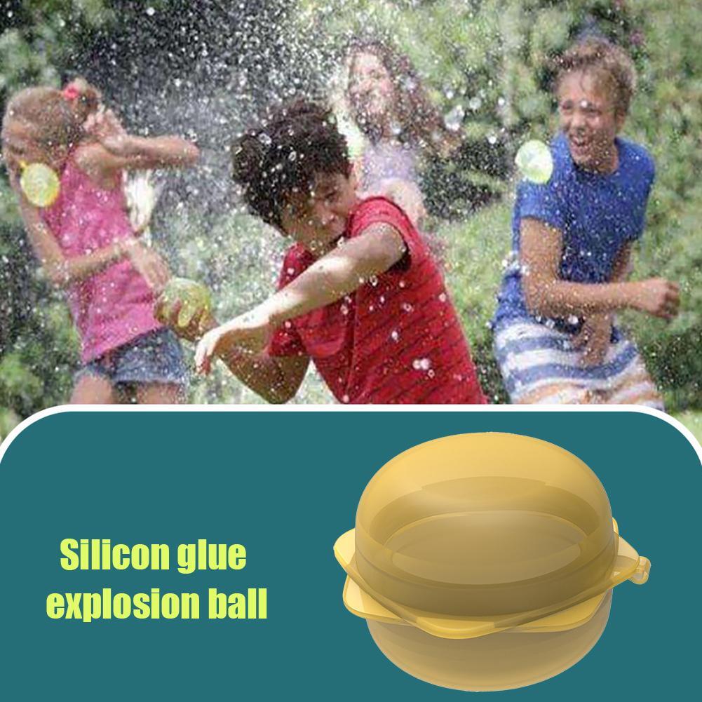 Water Bomb Splash Balls Pool Party Favors Water Fight Games (Hamburger ...