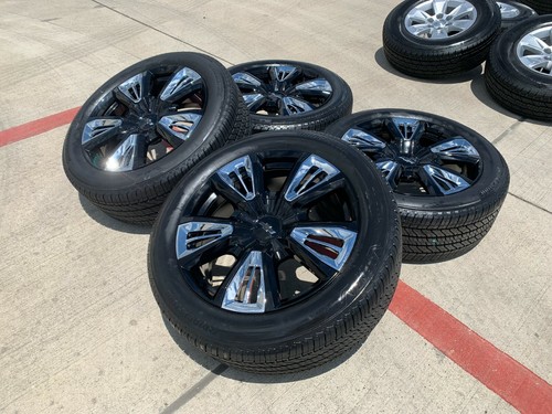 22" Chevy Tahoe Silverado Suburban RST OEM wheels rims 96951 2023 2024 ...