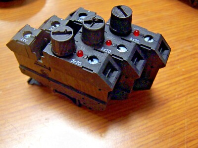 😉 3) PHOENIX CONTACT TERMINAL BLOCK 800 VOLT 16mm² IEC 60947-7-3 LOT OF ...