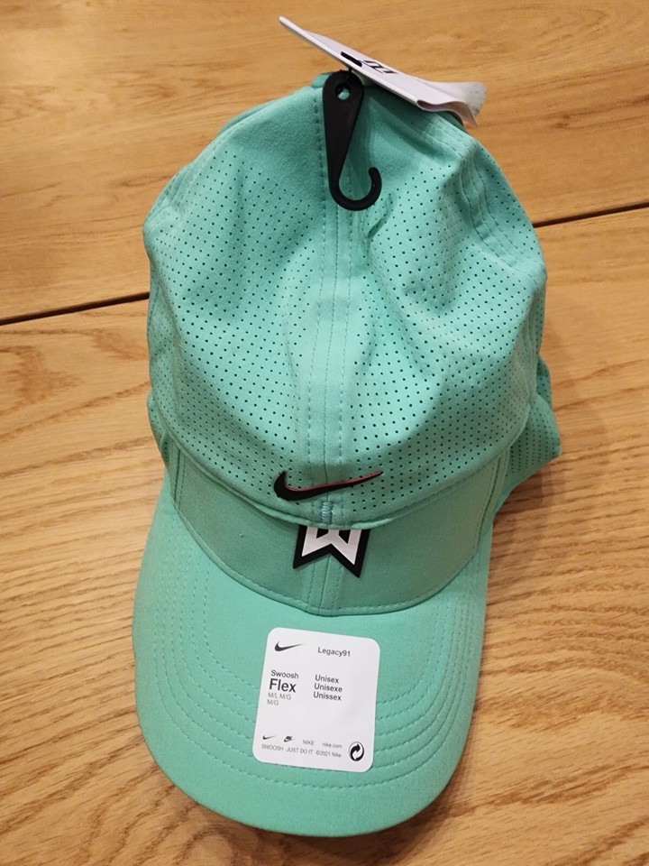 Nike Tiger Woods Legacy 91 TW Performance Flex Hat Spring Green M/L ...