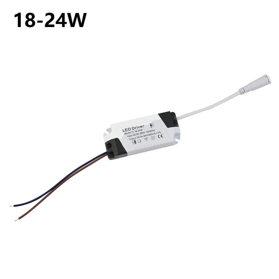 18W-24W Drive Power 3W 6W Constant Current Driver Non Dimmable Plastic ...