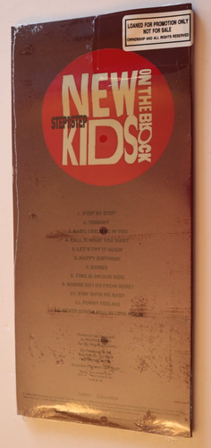 NEW KIDS ON THE BLOCK "STEP BY STEP" CD - NEW, SEALED "LOCKER" LONGBOX ...