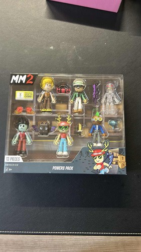 Devseries MM2 POWERS PACK 6 Figure 13pcs Set w/ Exclusive Virtual Item ...