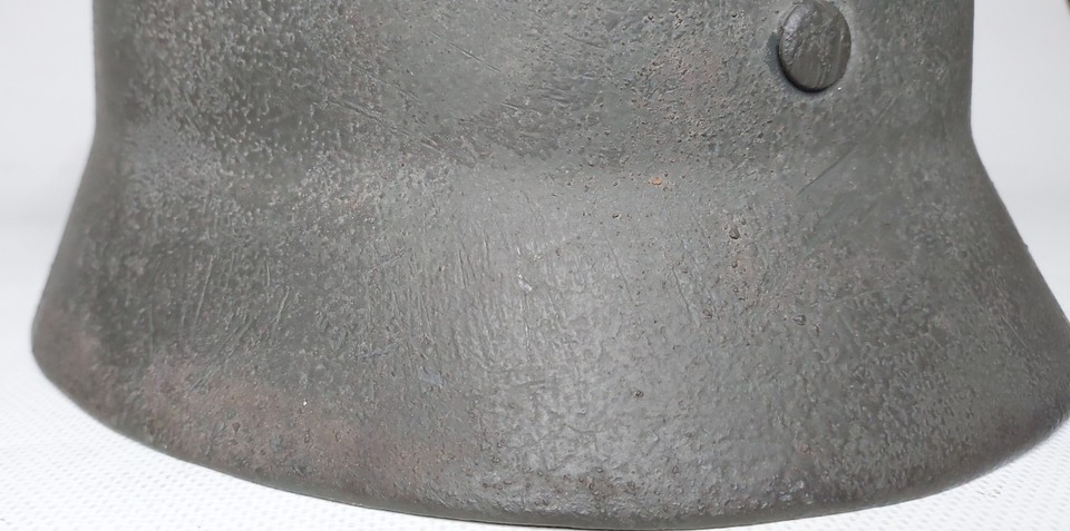 WW II WW2 German Helmet M35 size 68 camouflage | eBay