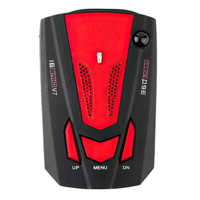 360 Degree Car Speed Radar Detector 16 Band V7 GPS Police Safe Voice ...