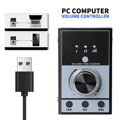 USB Computer Volume Controller PC Multimedia Control Knob Volume ...