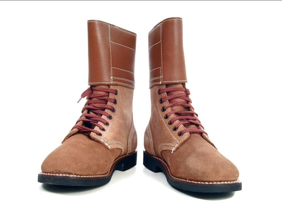 WW2 AMERICAN BUCKLE COMBAT BOOTS, US ARMY LEATHER BOOTS - All Sizes ...