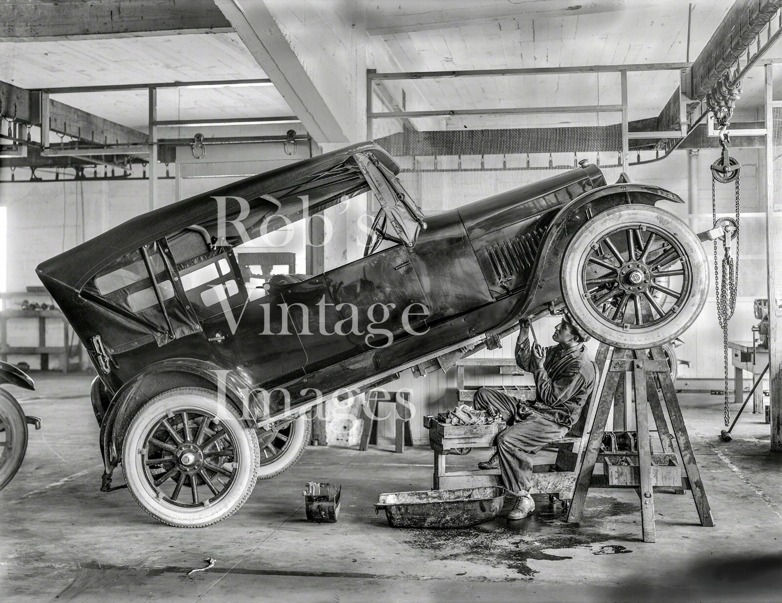 Studebaker Car Service Station Auto repair Washinton DC antique photo ...