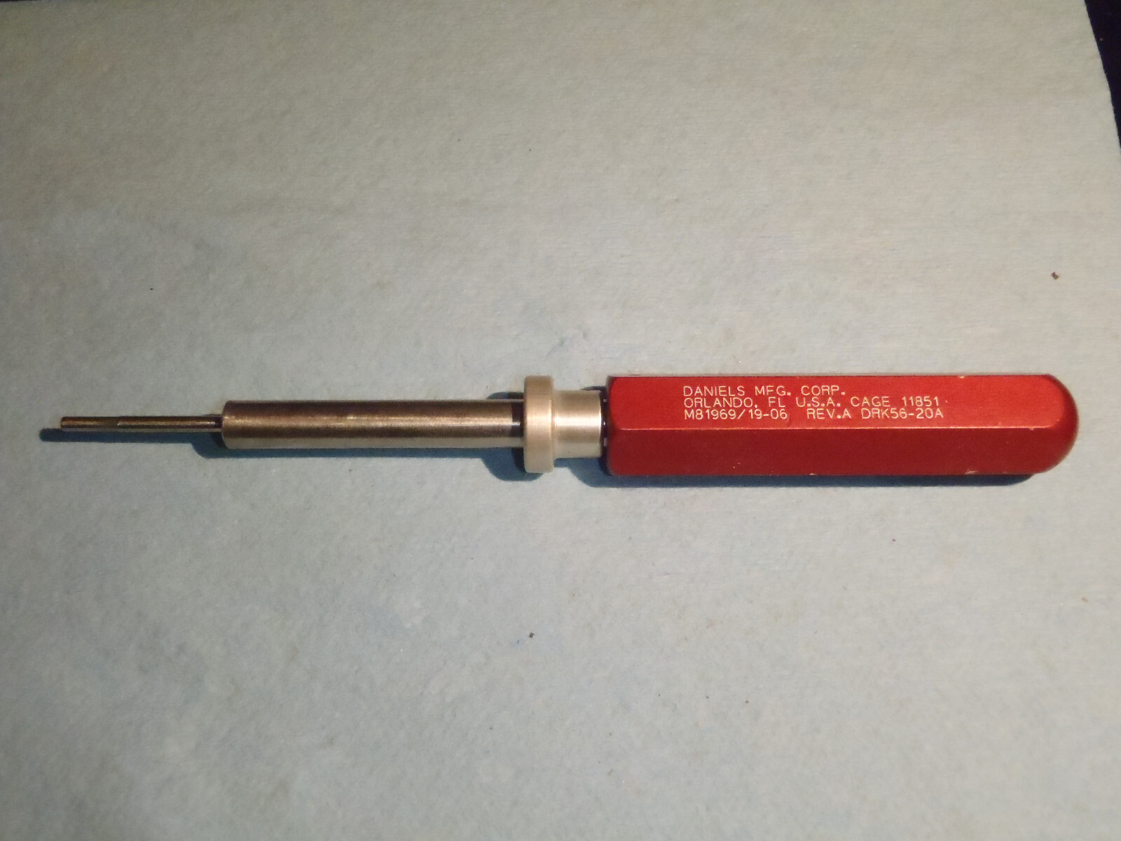 Daniels Mfg. Corp M8169/19-06 Rev A DRK56-20A Removal Tool | eBay