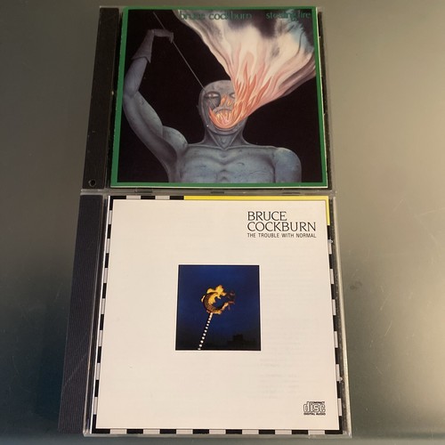 BRUCE COCKBURN 2 💿 LOT- Stealing Fire & Trouble With Normal VG+ / Fast ...