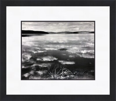 Ansel Adams Mono Lake Cloud Reflections CA Custom Framed Print | eBay