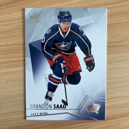 2015-16 SP Authentic Brandon Saad #79 Columbus Blue Jackets | eBay
