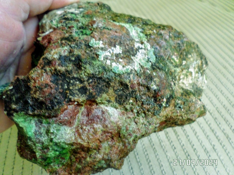 Rare green Gaspeite mineral big large rough specimen | eBay