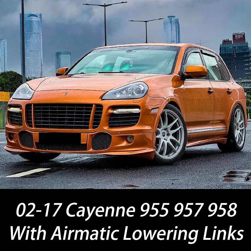 For Porsche Cayenne 955 957 958 GTS Adjustable Lowering Links Air ...