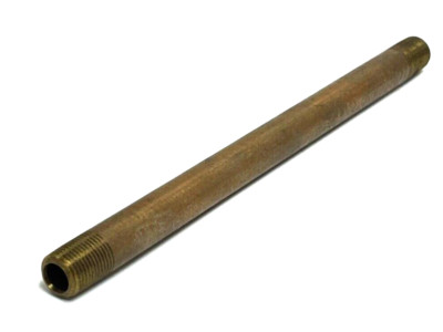 JONES STEPHENS N22010 3/8" X 6" IPT NPT X NPT RED BRASS PIPE NIPPLE | eBay
