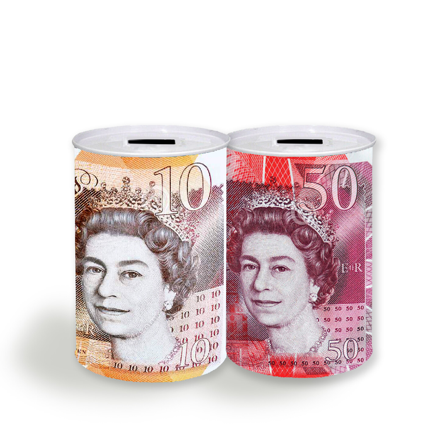 Money Bank Tin Pack Money Coin Jar Pound | Grelly UK