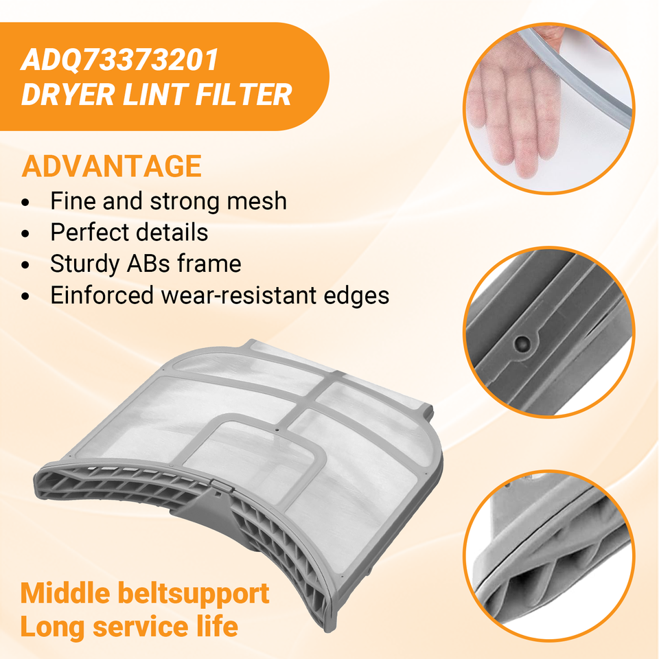 Dryer Lint Filter Fits for LG Kenmore ADQ73373201 AP5675511 2656948 ...