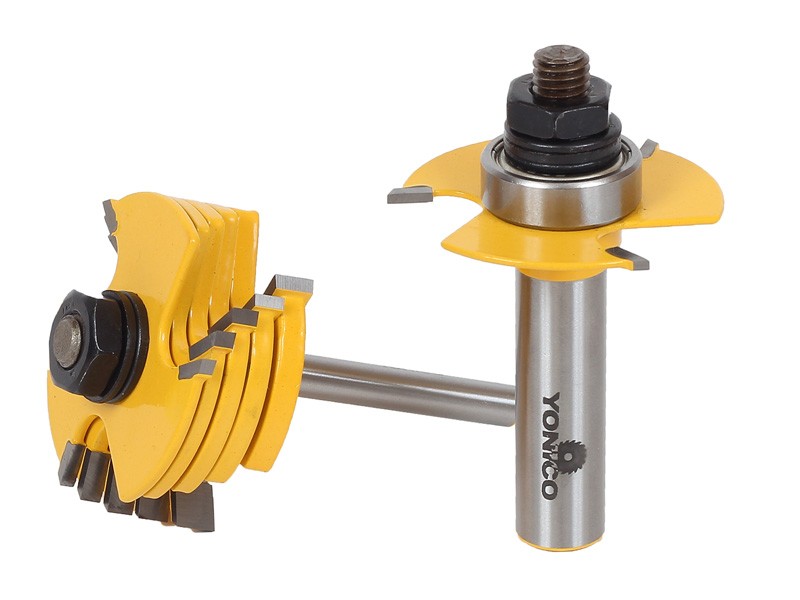 6 Kerf Slot Cutter Router Bit Set - 1/2" Shank - Yonico 14700 | eBay