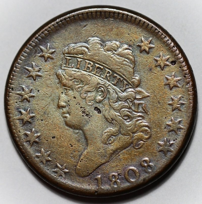 1808 Classic Head Large Cent (S-277) - US 1c Copper Coin | eBay