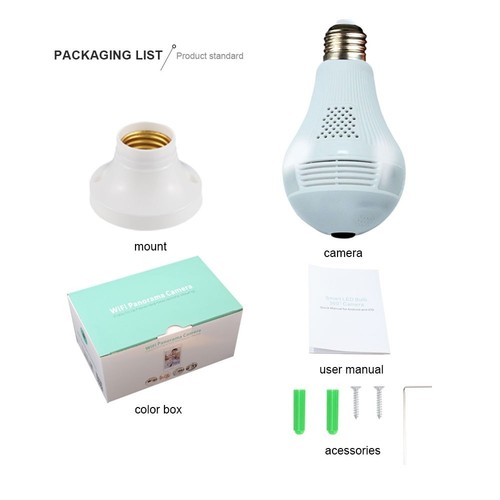 CCTV Bulb Surveillance Camera | eBay