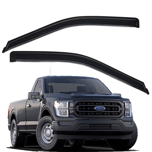 Window Visor Rain Guard fits 17-25 Ford F-250 F-350 F-450 Super Duty ...