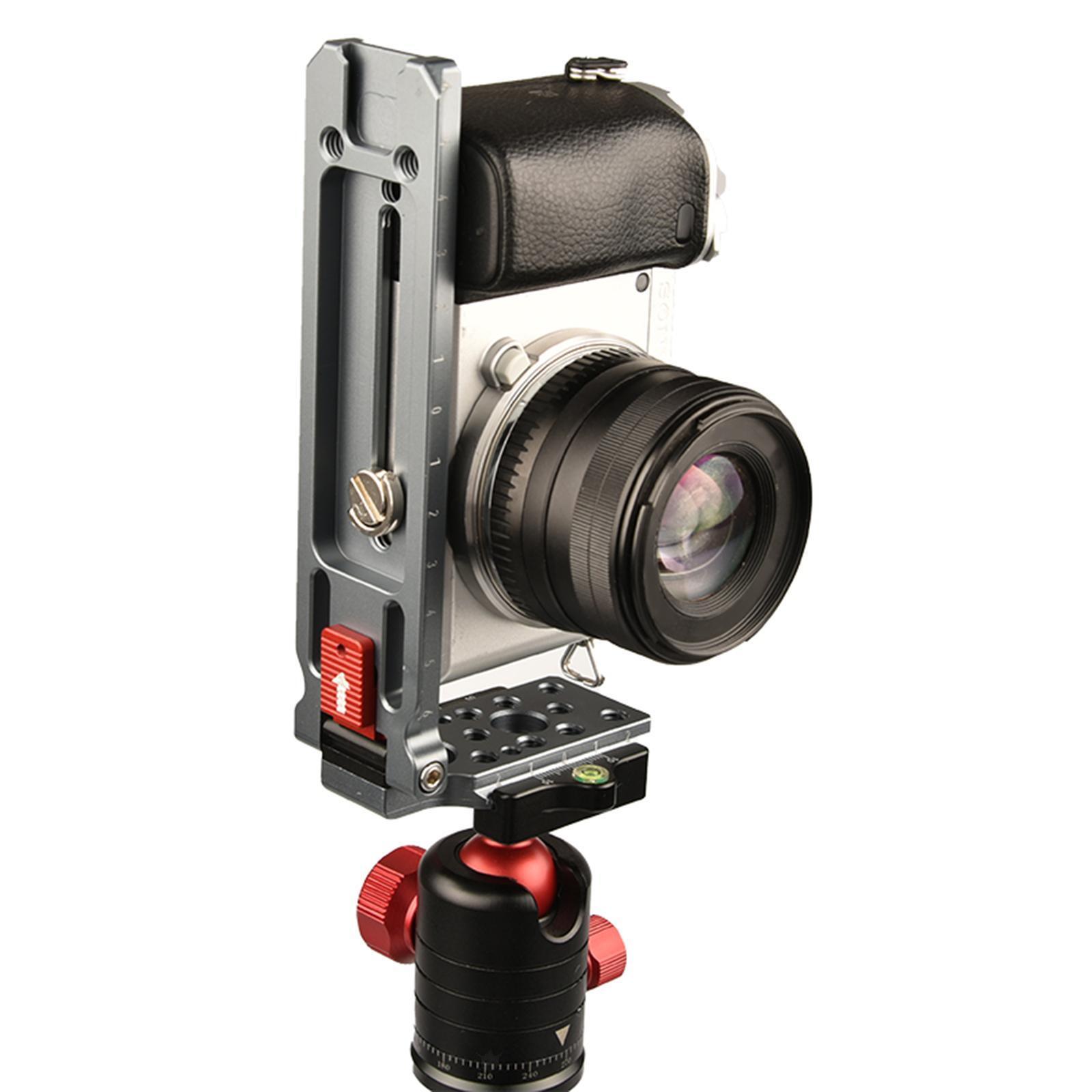 Universal Camera L Bracket Aluminum Alloy Nonslip Mount Plate for ...