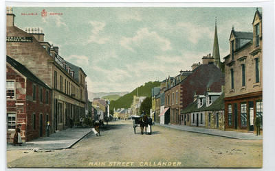 Main Street Callander Scotland UK 1910c postcard | eBay