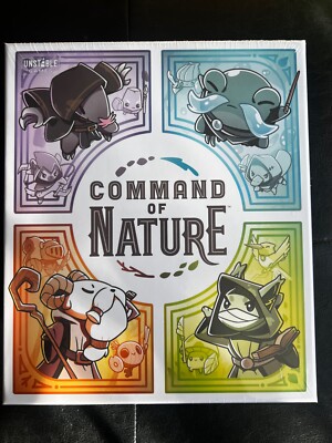 Command Of Nature Unstable Board Game Competitive Strategic Deck ...