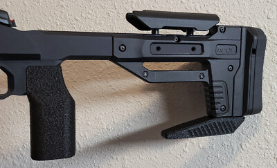 MDT ORYX Chassis 0 Degree Hand Gri p and MLOK Bag Rider Black Textured ...