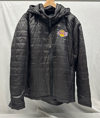 L.A. Lakers Fossa Apparel #1525 Microburst Puffer Jacket (Size L) | eBay