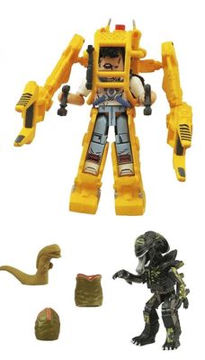 Aliens Minimates Ripley's Power Loader 2 pack Diamond Select Toys | eBay