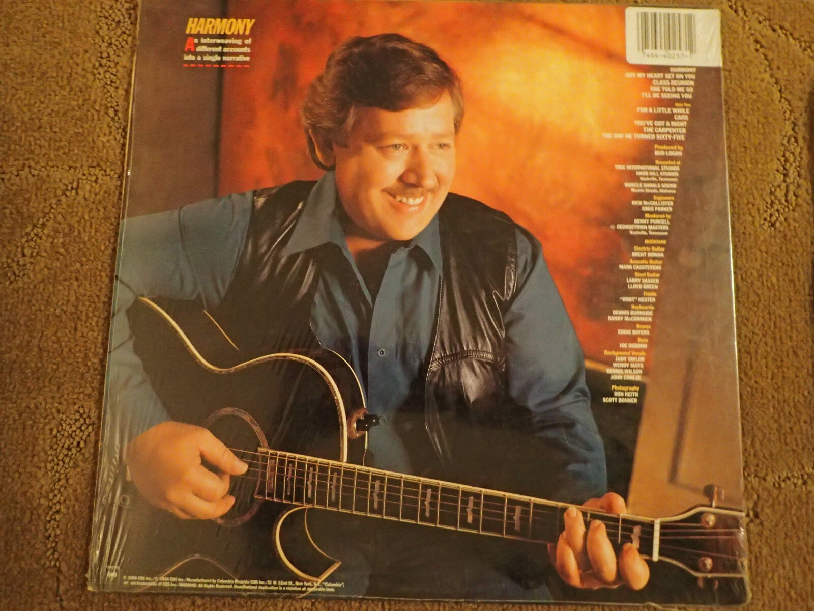 JOHN CONLEE - Harmony - COLUMBIA LP Vinyl Record Album | eBay