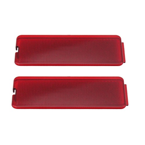 2 Pcs Door Reflector Lens Front/Rear Fit for Ford F250 F350 F450 F550 ...