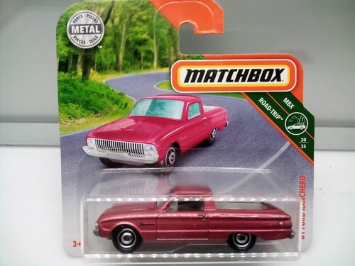 Matchbox Superfast / MB 1194 - '61 Ford Ranchero - Mauve Red - Model ...