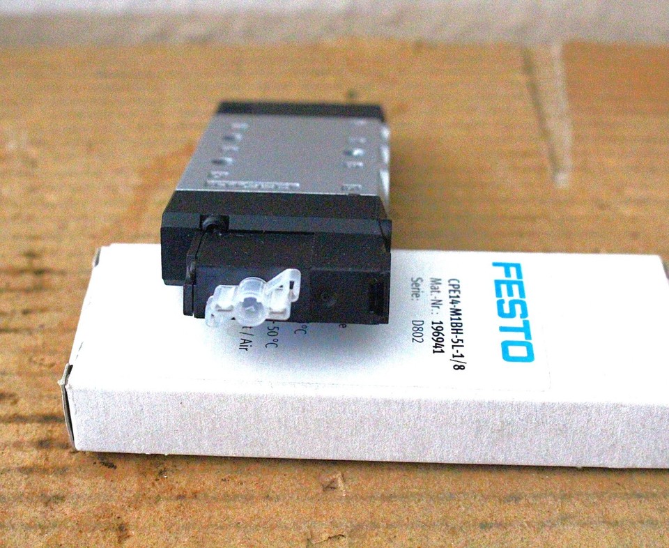 Festo CPE14-M1BH-5L-1/8 196941 Pneumatic Solenoid Valve ( 7108) | eBay