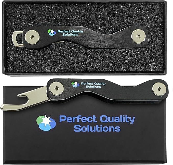 Smart Key Holder Clever Compact Key Ring Organizes Keychain- Color Teal ...