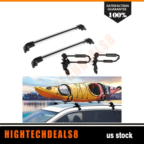 Roof Rack Cross Bar w/ Lock For 2018-2019 VW Volkswagen Atlas +Kayak ...