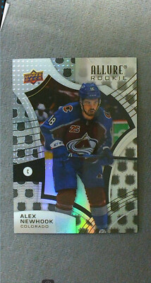 2021-22 Upper Deck Allure NHL Shield 2005 #119 Alex Newhook RC ...